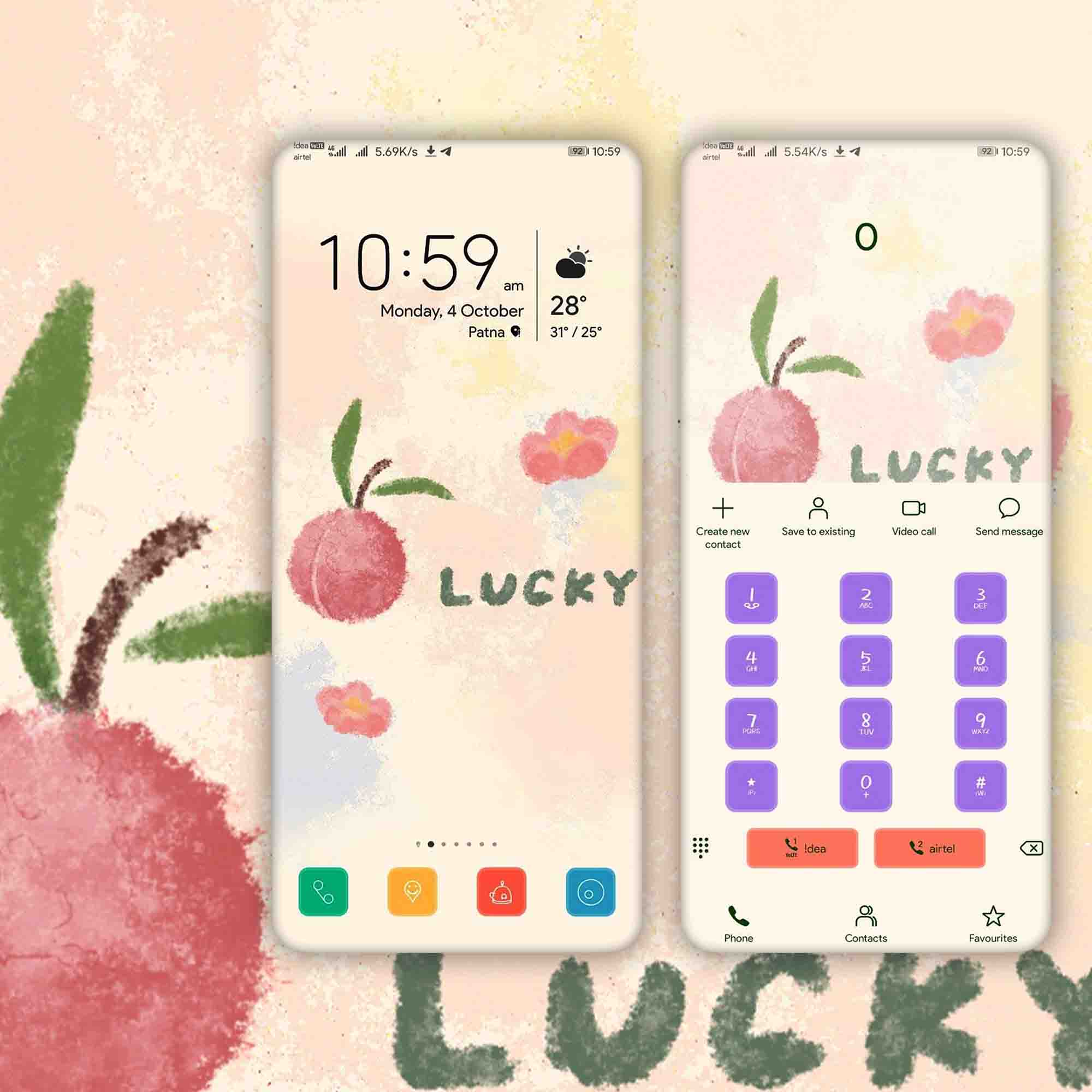 [MagicUi Theme] Lucky Peach Theme For EMUI 10/11 Magic Ui 3/4 And Best ...