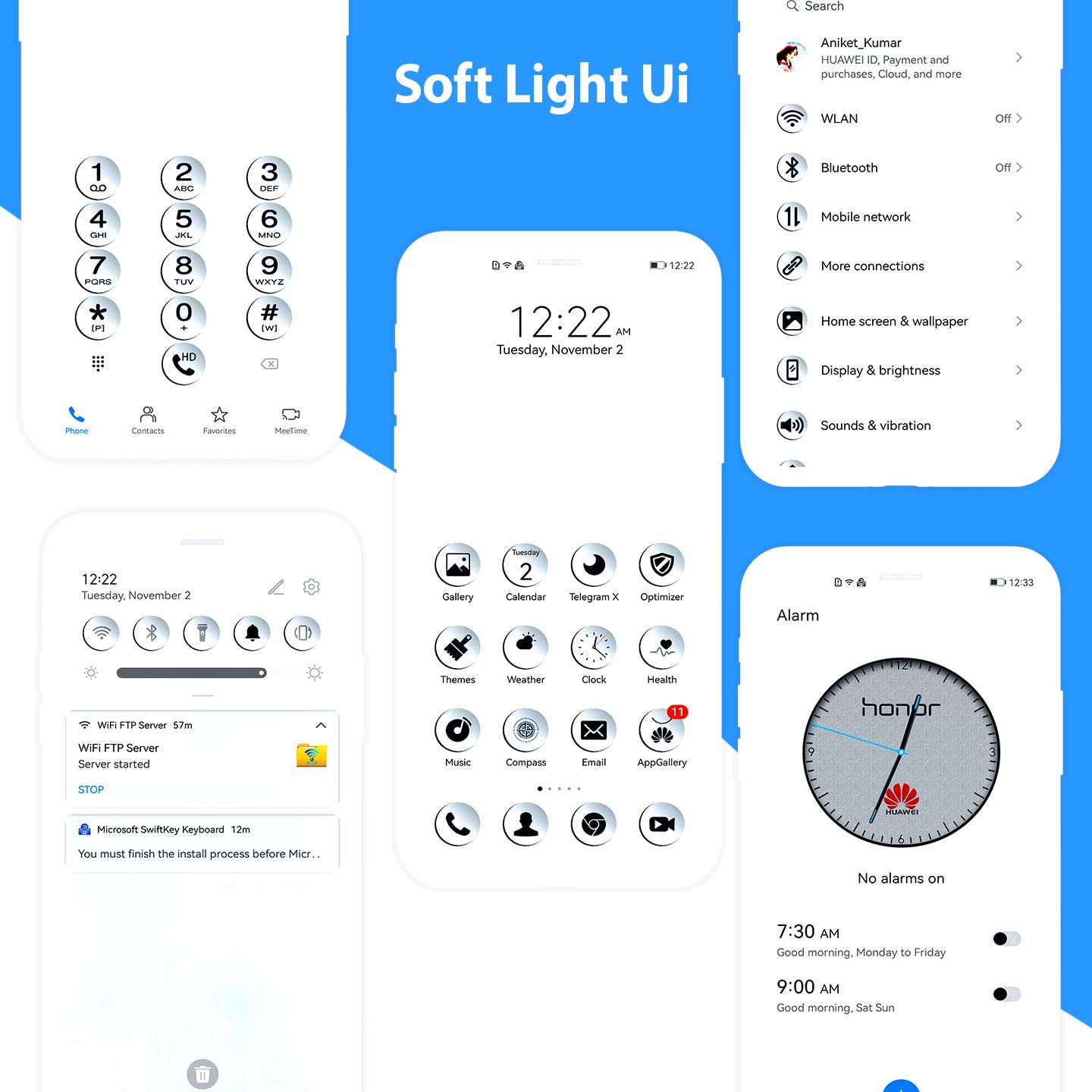 [MagicUi Theme] Soft Light Ui Theme Magic Ui 3/4 | HONOR CLUB (Global)