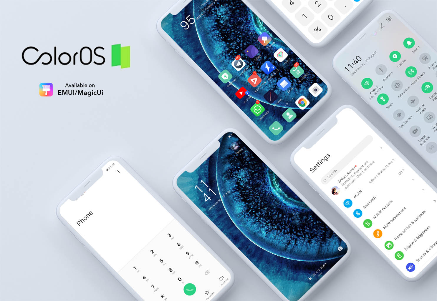 [MAGIC UI THEME] Color Os Magic Ui 3/4 Theme | HONOR CLUB (Global)