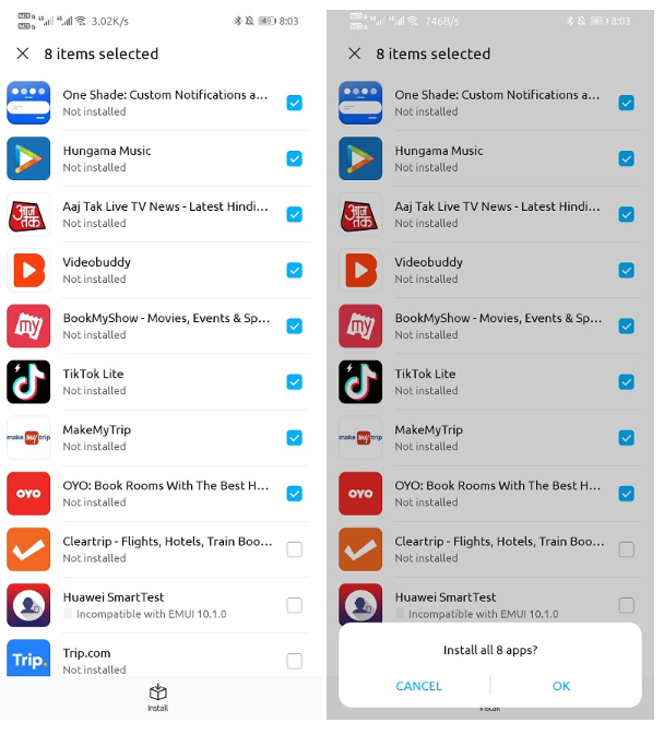 [Tips & Tricks] : Install multiple apps with a single click on APP | HONOR CLUB (SA)